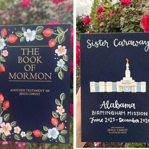 Custom Mission Map & Flag Book of Mormon | Called to Serve | Elder ...