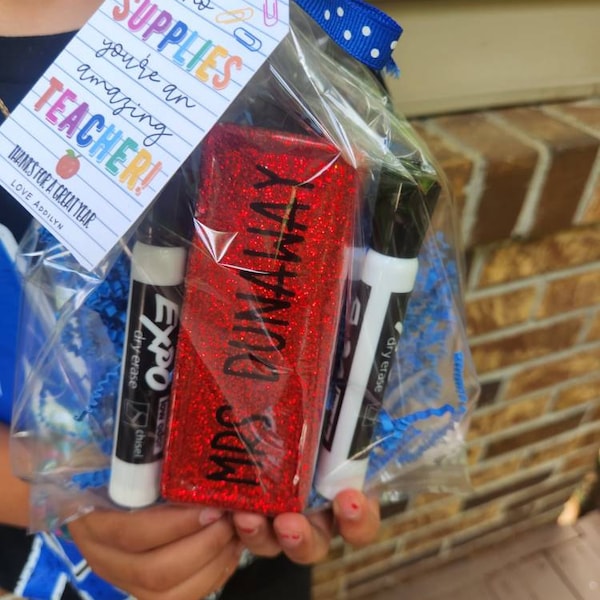 School Supplies Teacher Gift Tag Template, Printable It's No Supplies ...