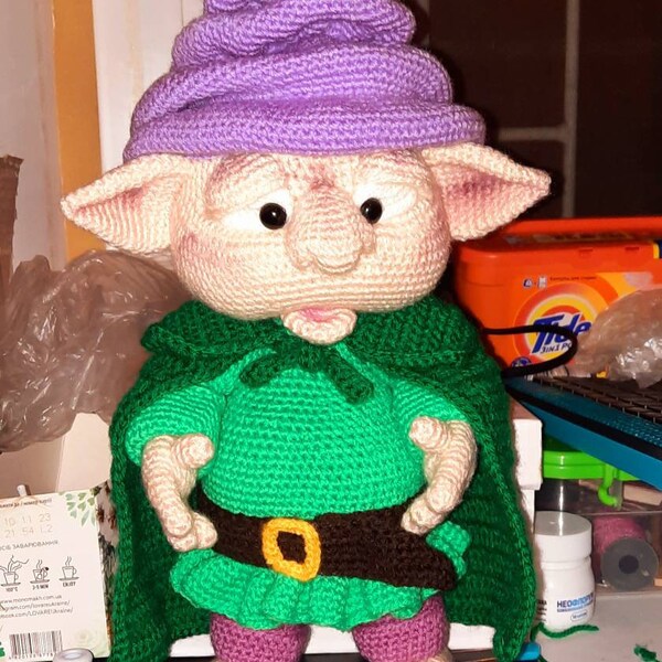 Poison Dwarf - Amigurumi Crochet Pattern From Dinegurumi - Direct ...