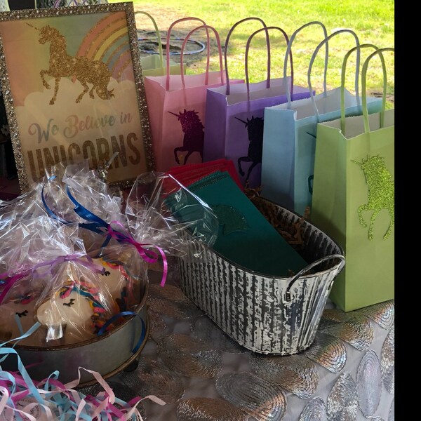 8x10 UNICORN Sign, INSTANT DOWNLOAD, We Believe in Unicorns, Table Sign ...