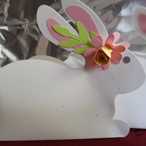 Easter Bunny SVG CUTTING FILES for Cricut, Silhouette / Spring Gift Box ...