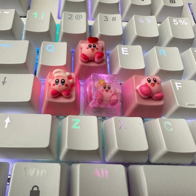 Kirby Keycaps Cute Mechanical Keyboard ECS Artisan Keycap - Etsy Australia