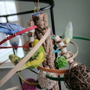 Cupcake Puff Ball Bird Toy - Etsy