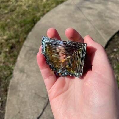 Beautiful Giant Colorful Bismuth Crystal Quantity 1 Size 11.5cm from ...