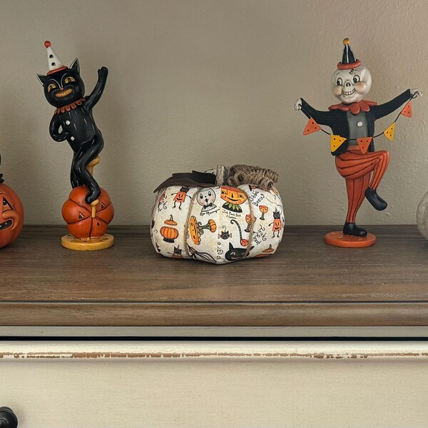 White Pink Blue Floral Bunny, Fabric Stuffed Easter Rabbit, Tiered Tray ...