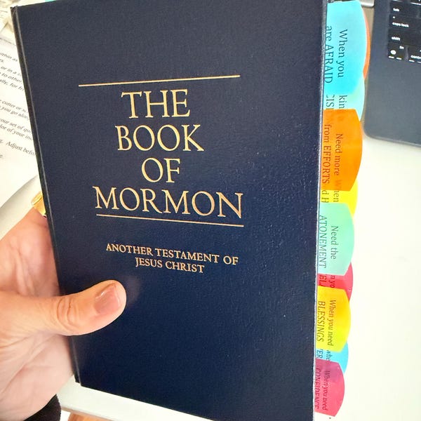 Book of Mormon TOPIC TAB Kit —same Number of Tabs, Quotes, Just in a ...