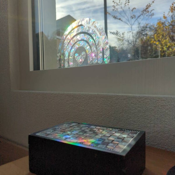 Sun and Clouds Window Suncatcher Decal Set - Colorful Nursery Wall Art ...