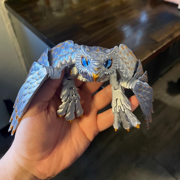 3D Printed Flappy Jacks Articulating Stingray Fidget Toy - Desk Decor ...