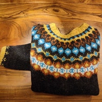 Icelandic Design Sweater - Etsy Canada