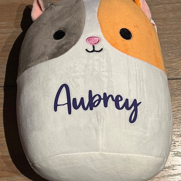 Personalized Squishmallow, Plush Toy, Custom Stuffed Animal, Birthday ...