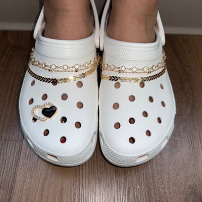 Shoelace Clog Charms Set Pearl Clog Charms Pack Custom Shoe - Etsy