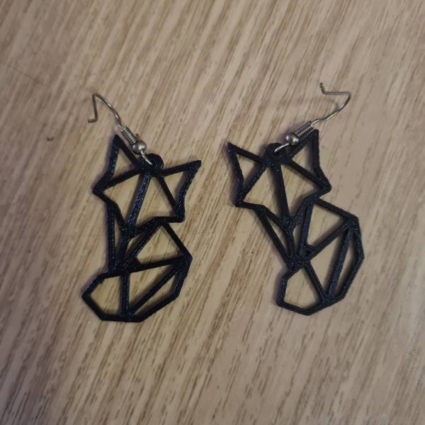 10 Earring STL Files, Teardrop Earring 3D Print Models, Dangle Earring ...