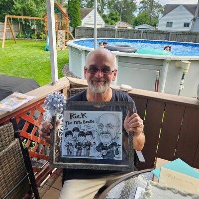 BEATLES Coloring Pages for Adults, Post Card Size, Fun Activity for ...