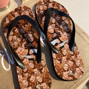Personalized Flip Flops Custom Photo Based Print Flipflops - Etsy