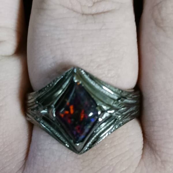 The Necromancer Ring, One of the Nine Rings of Men, Officially Licensed ...
