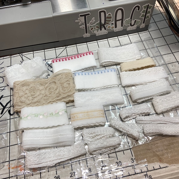 Matching French Netting Laces - 100 Percent Cotton Netting Available in ...