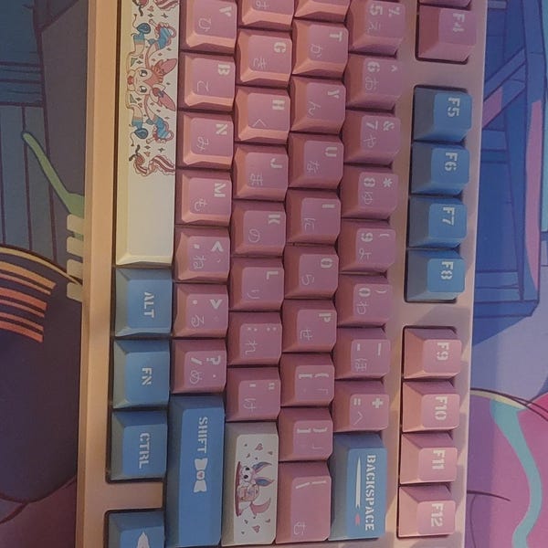 Cute Kittens Keycap Set, Adorable Cartoon Cat Animal Themed Gaming Gift ...