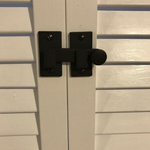 Latch SHUTTER LATCH Antique Style Cabinet Latch Door Latch Left and ...