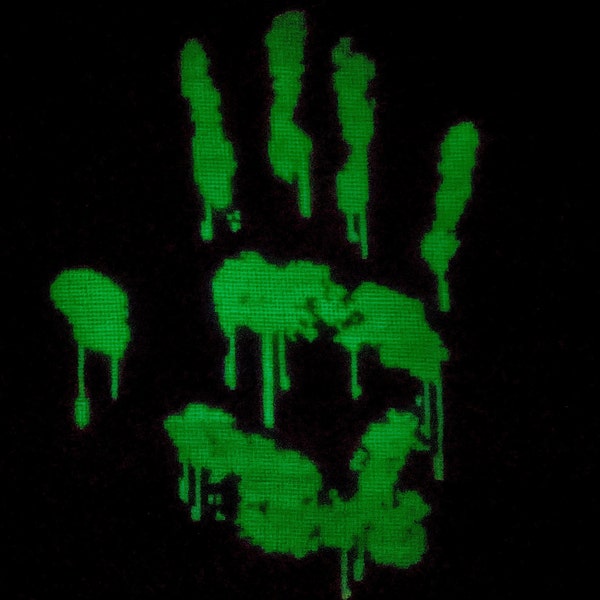 Bloody Cross Stitch Pattern PDF. Easy Horror Crossstitch Chart. Simple ...