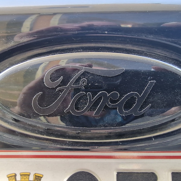 Set of 3 Gel Coated Ford Logo Gel Coated Emblem Overlays Fiesta / Focus ...