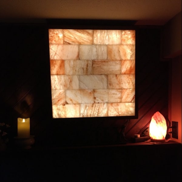 Himalayan Salt Wall Himalayan Salt Panels and Panes Himalayan Salt ...