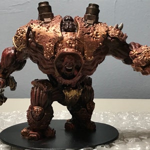 Infernal Golem V1 3D Printed Resin Miniature Tabletop Role Playing ...