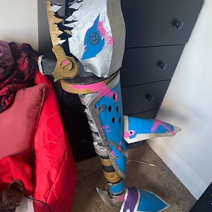 Jinx Arcane Fishbones Cosplay Blueprint and Instruction Guide PDF - Etsy