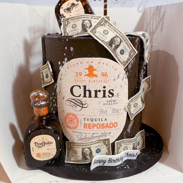 Custom Label, Printable Tequila Custom Label, Personalized Patron Label ...