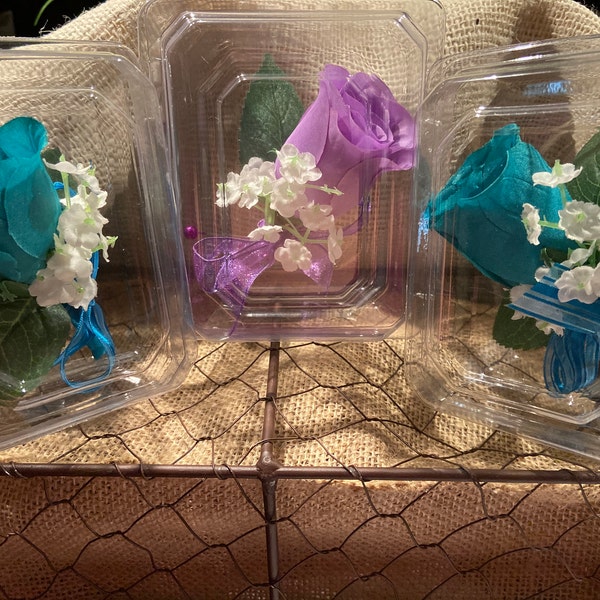 Purple Prom Flowers Purple Rose Mother's Corsage Purple Prom Corsage ...