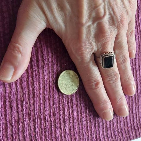 Lucifer Morningstar Rings | 925 Sterling Silver | Rectangle Shape ...