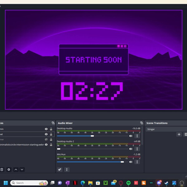 4x DARK RETRO Animated Waiting Screens Computer Style - Etsy