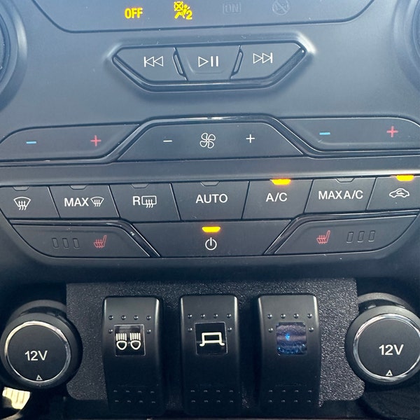 Ford Ranger Toggle/rocker Switch Panel With Toggles. Fits 2019-2023 ...