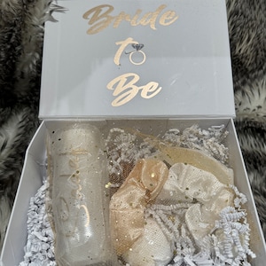 Bridal Gift Box, Bride to Be Gift Box, Personalized Bridal Gift Box ...