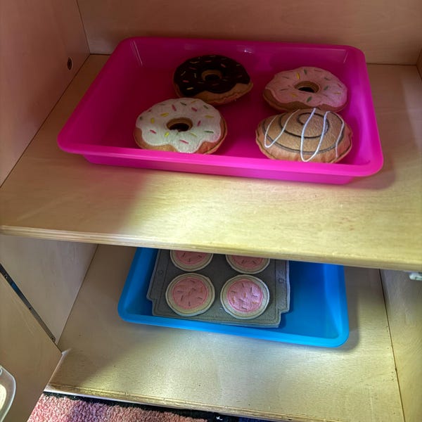 Felt Donuts, Fake Donuts, Pretend Donuts, Pretend Food, Pretend Felt ...