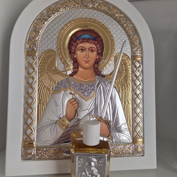 Synaxis of the Bodiless Powers Handmade Icon Golden Leaves Plated - Etsy