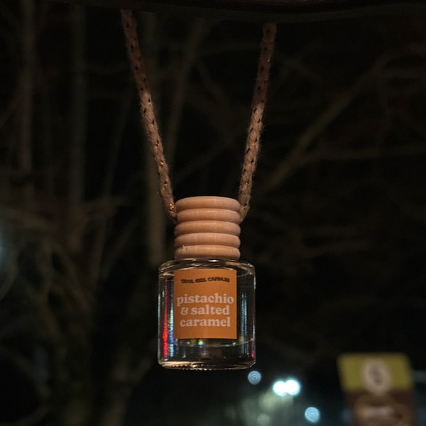 Pistachio Salted Caramel 62 Hanging Scented Car Freshener Diffuser ...