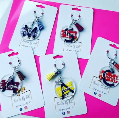 Keyring Display Card Svg Keyring Display Card Template - Etsy Australia