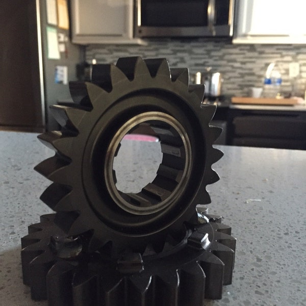 Indycar Gear Paperweight - Car Parts - Upcycled Automotive - Racing ...