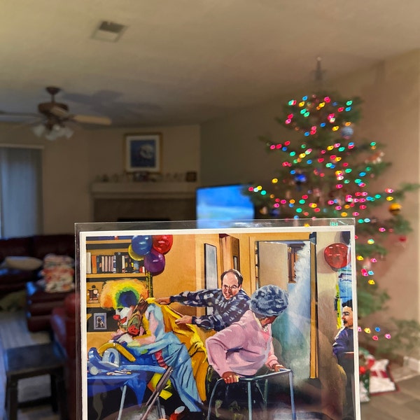 Fire! George Costanza From Seinfeld Art Prints - Etsy