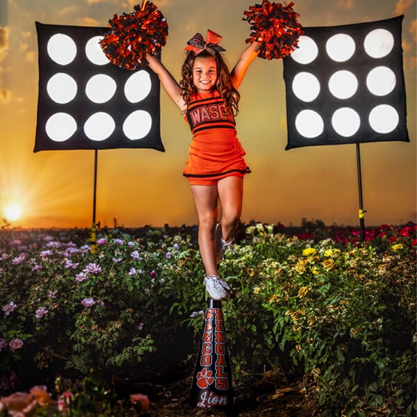 4 PACK 13"- 32" Custom Cheer Megaphones - Etsy