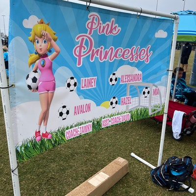 Soccer Banner Custom Soccer Team Banners Full Color Including Graphic ...