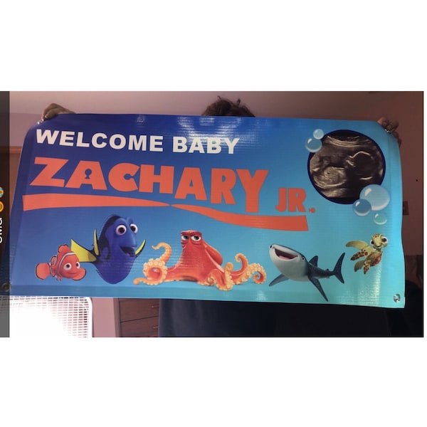 Finding Dory Inspired Birthday Banner - Etsy