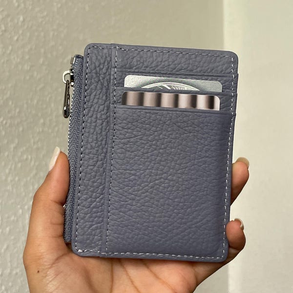 Colourful Premium Leather Card Holder, Real Leather, Multi Colours ...