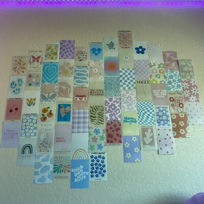 100 Blush Pink Collage Kit Pastel Pink Wall Collage Pink - Etsy