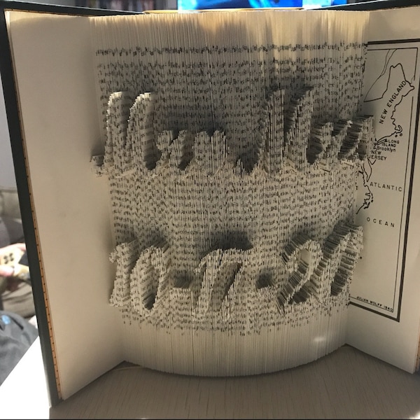 Book Folding Pattern - Alphabet Numbers Punctuation Cut and Fold ...