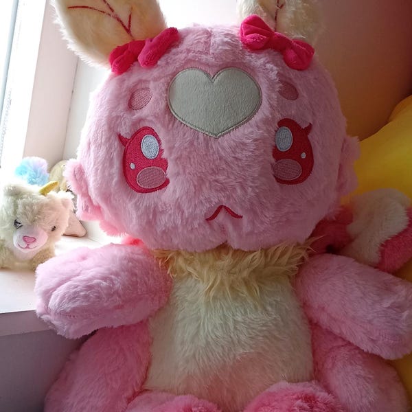 Cherry the Rosey Maple Moth Sugarbell Pal Jumbo Plush 19 Inch Stuffed ...