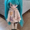 BJD HID ID75 SD17 Preorder Faux Leather Jacket/ PU Slim Pants/ Tank Top ...
