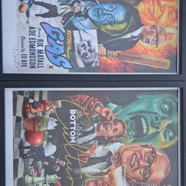 Red Dwarf 'psirens' Signed Limited Edition A3 Vintage Poster. Retro ...