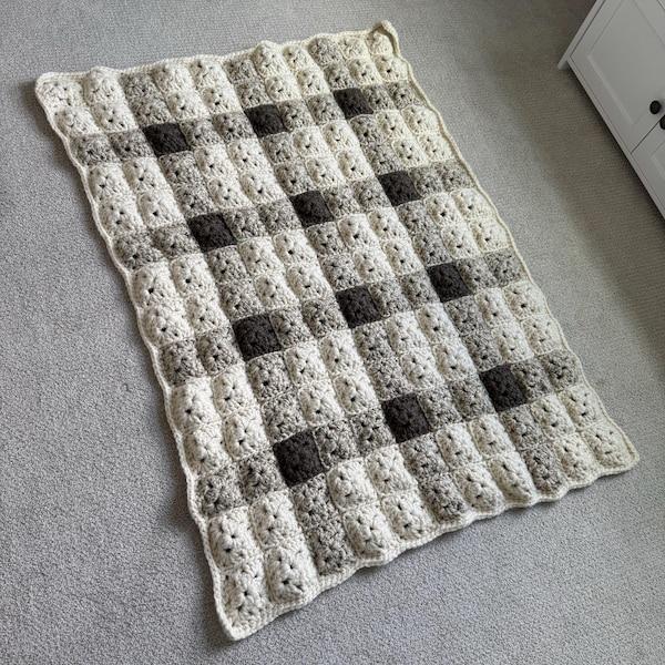 PATTERN | Astrid Granny Cowl Pattern | Crochet Granny Square Neck ...