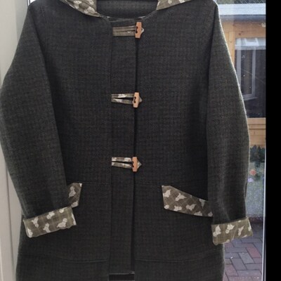 PATTERN Duffle Coat Unisex Boys Girls Coat PDF Sewing Pattern Instant Download Tadah Patterns - Etsy